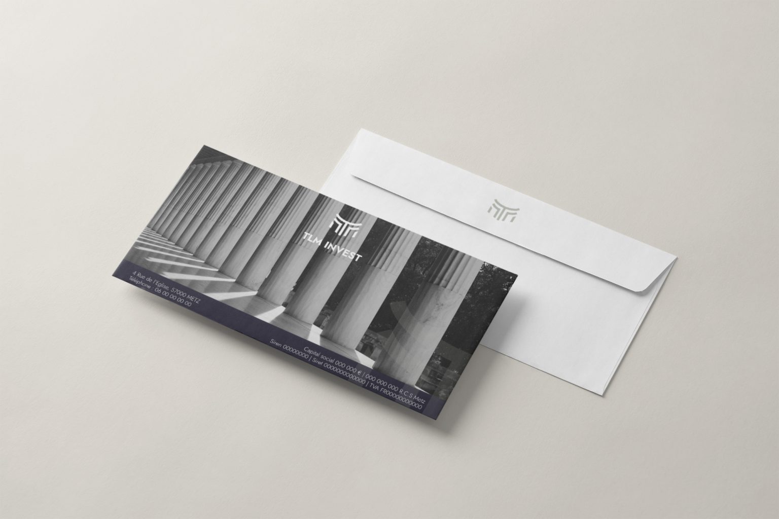 TLM Invest - Identité visuelle - Agathe Design Studio