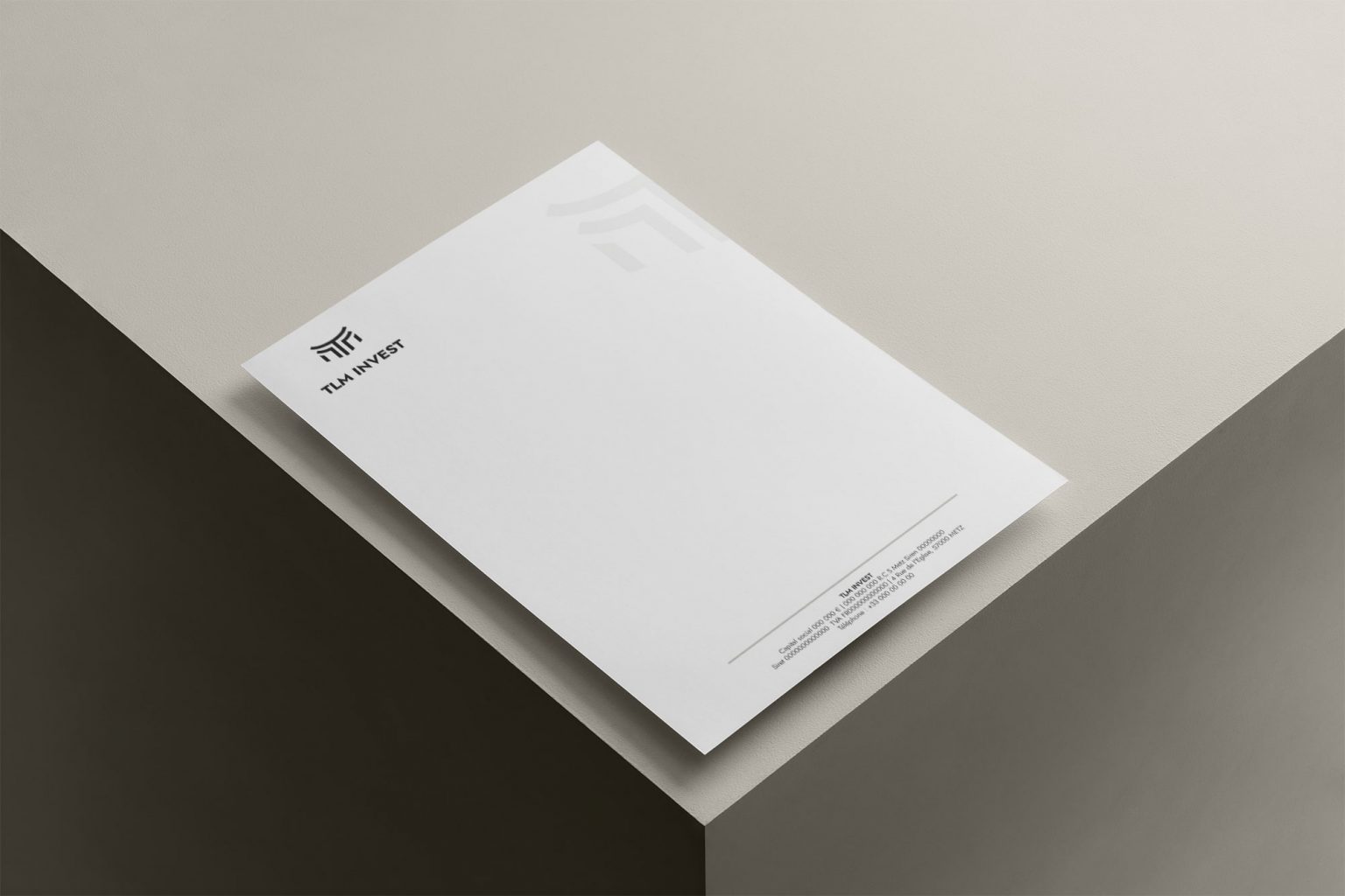 TLM Invest - Identité visuelle - Agathe Design Studio