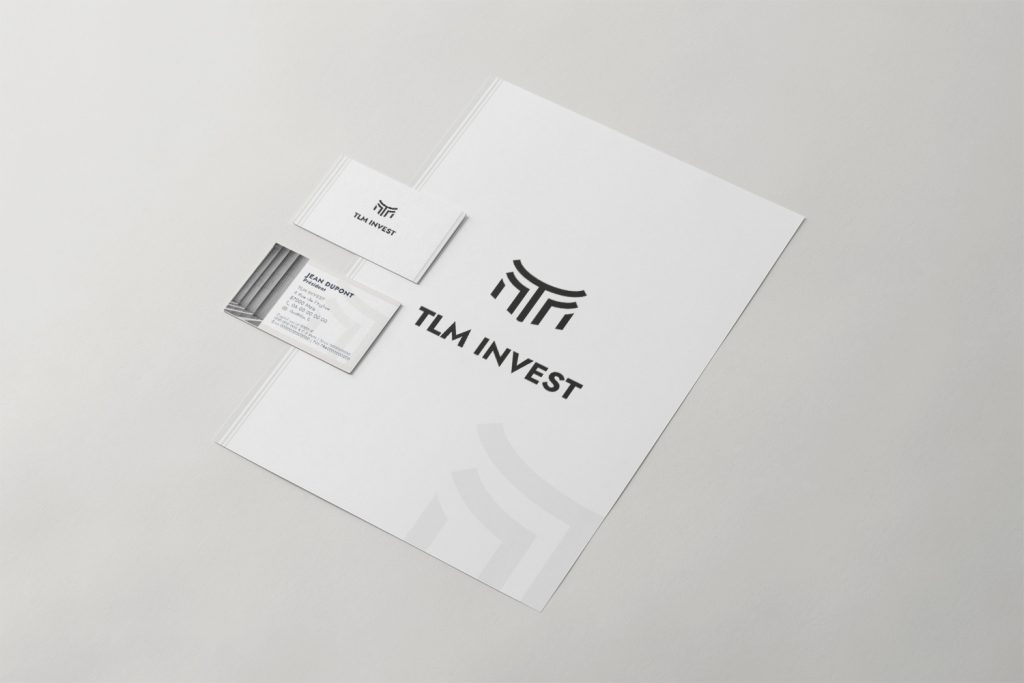 TLM Invest - Identité visuelle - Agathe Design Studio